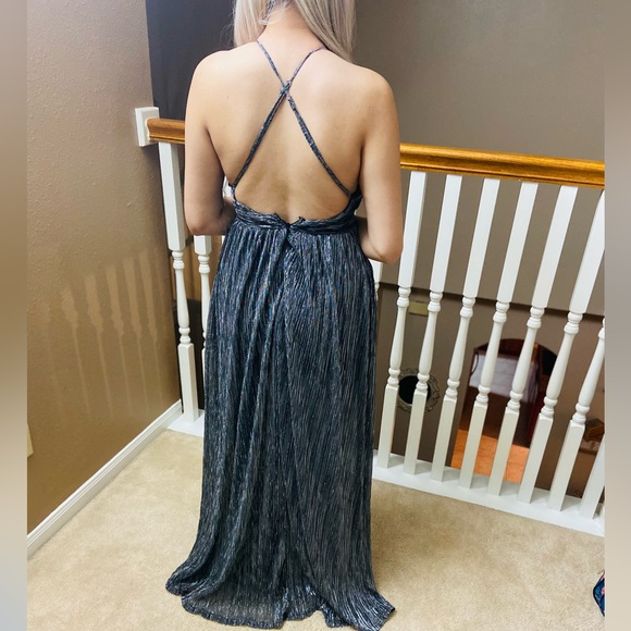 Dresses | Black And Silver Dress | Poshmark